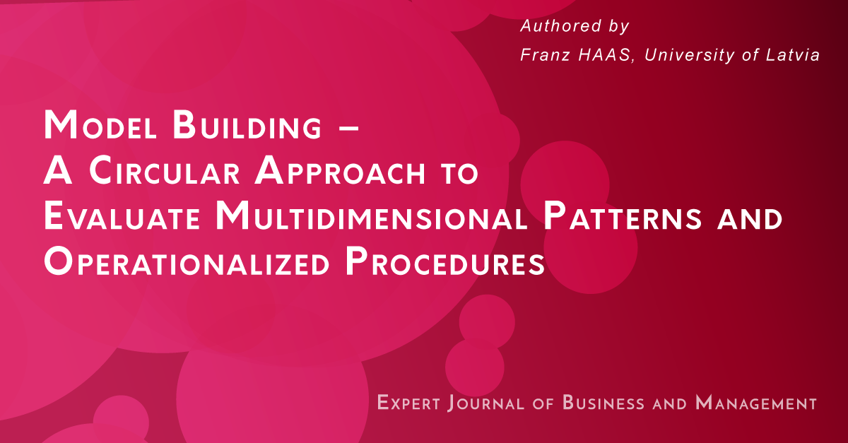 Model Building – A Circular Approach to Evaluate Multidimensional ...