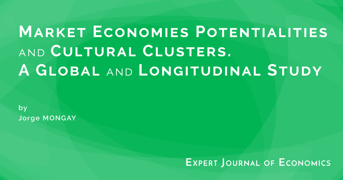 Market Economies Potentialities and Cultural Clusters. A Global and ...