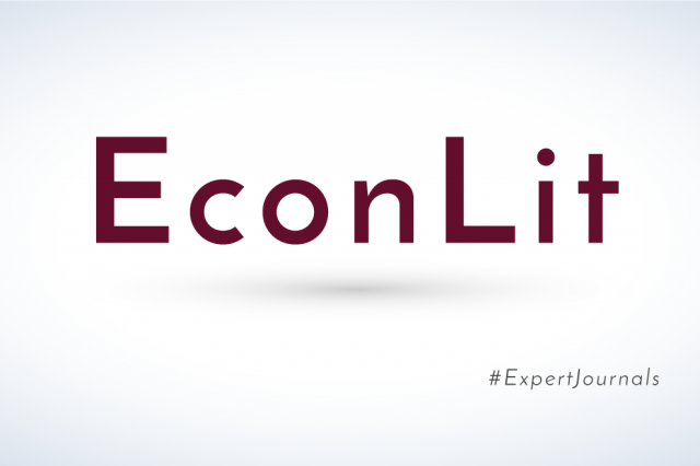 EconLit and Expert Journal of Economics - Expert Journals